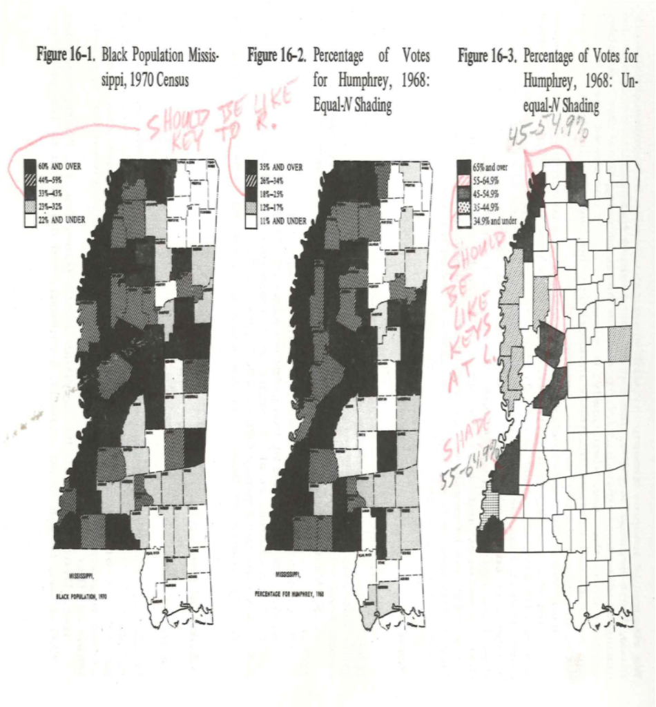 Maps Related to Mississippi History and Social Structure - History and ...